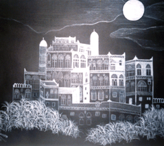 Two successful women show their paintings Yemen's spirit captured in ...